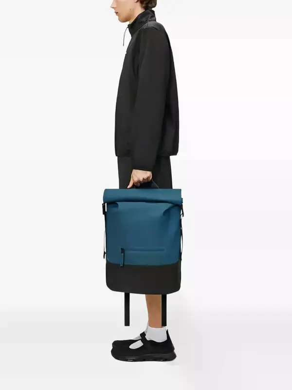 Rains Trail Roll-top Backpack - Blue