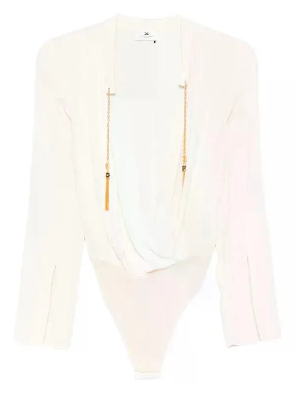 Elisabetta Franchi Chain-tassel Bodysuit