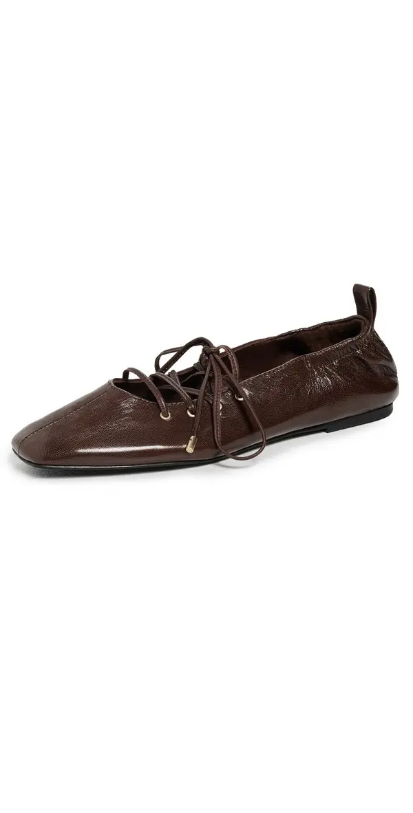 Rag & Bone Sophia Leather Ballet Flats