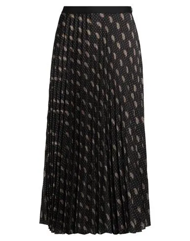 Sandro Paisley-print Pleated Midi Skirt