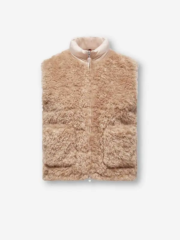 Moncler Planeze Teddy Down Vest