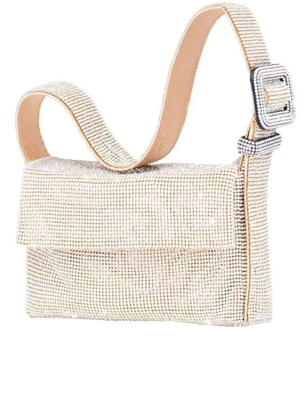 Benedetta Bruzziches Vitty La Mignon Shoulder Bag By - Beige