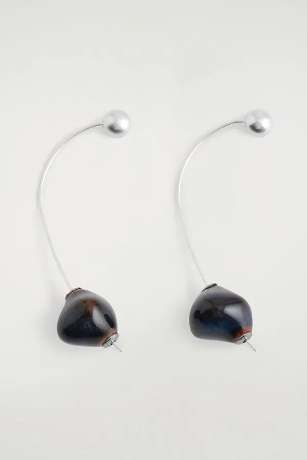 Cos Ceramic Wire Earrings