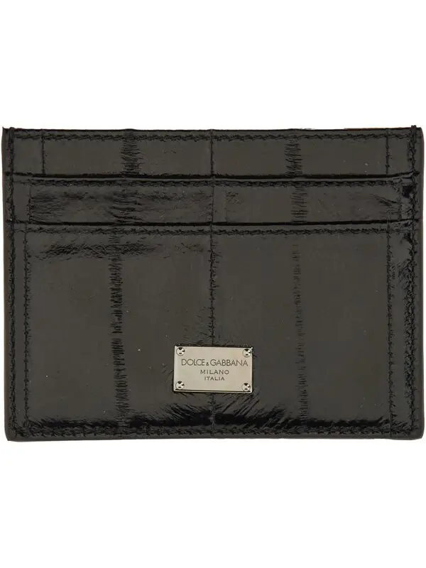 Dolce & Gabbana Eel Skin Card Case