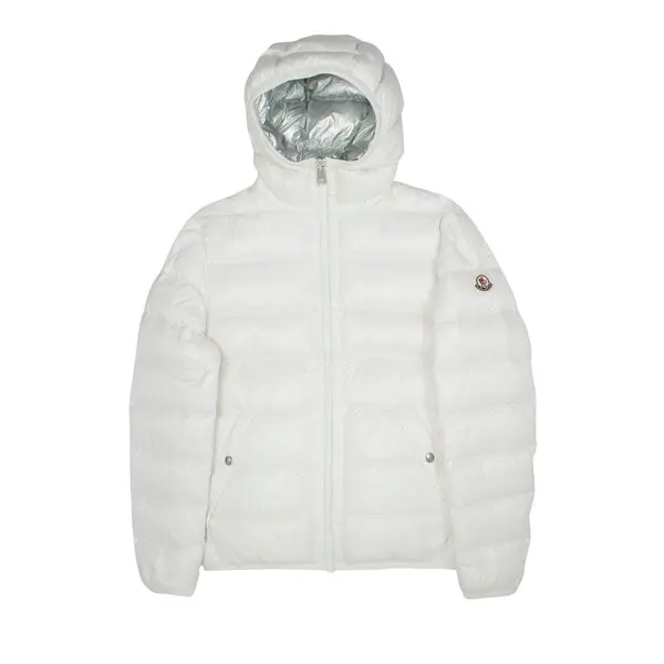 Moncler Freville Metallic Puffer Jacket