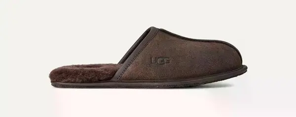UGG Scuff Distressed Leather Slipper - Dusted Cocoa