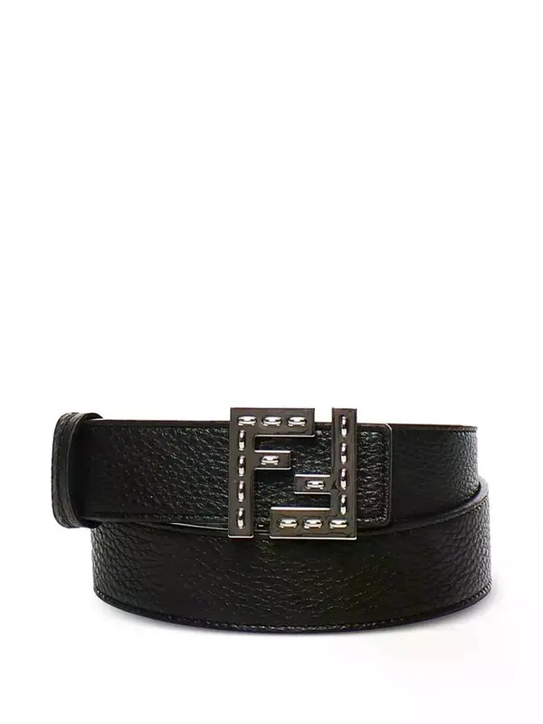 Fendi Logo-buckle Reversible Belt