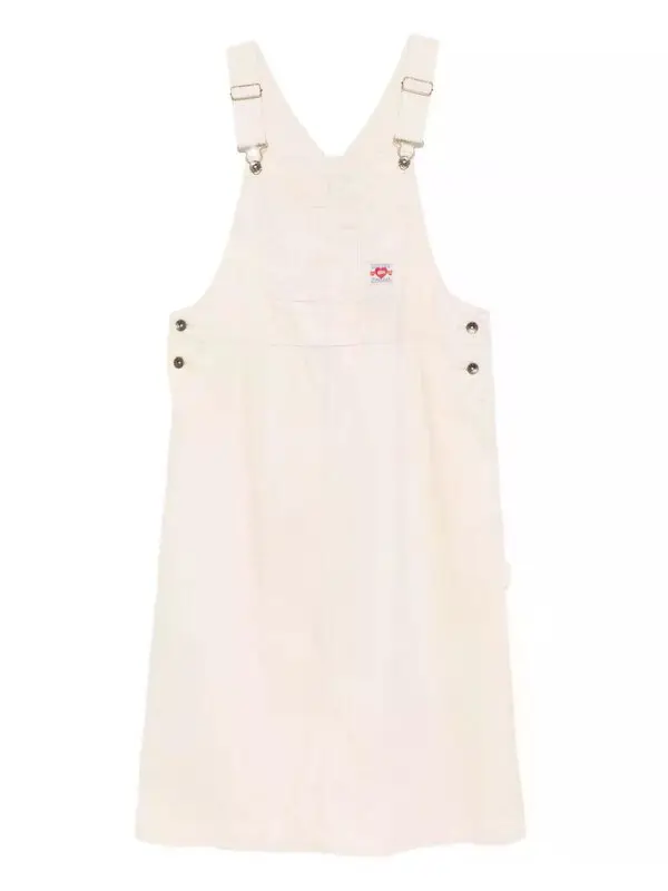 FINGERCROXX Cotton Corduroy Dungaree Dress