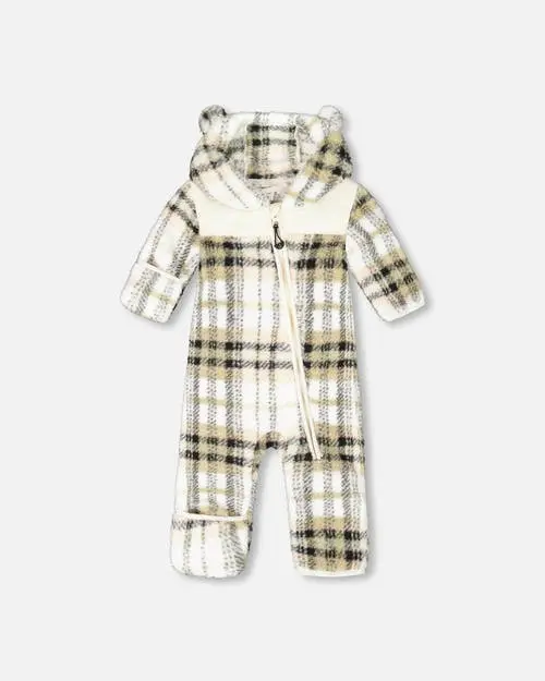 DEUX PAR DEUX Plaid One-piece Outerwear