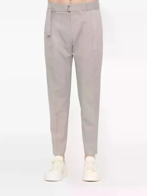 BE ABLE Pleated Belted Trousers