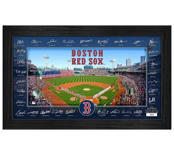 HIGHLAND MINT Boston Red Sox 2025 Signature Fie Ld Frame
