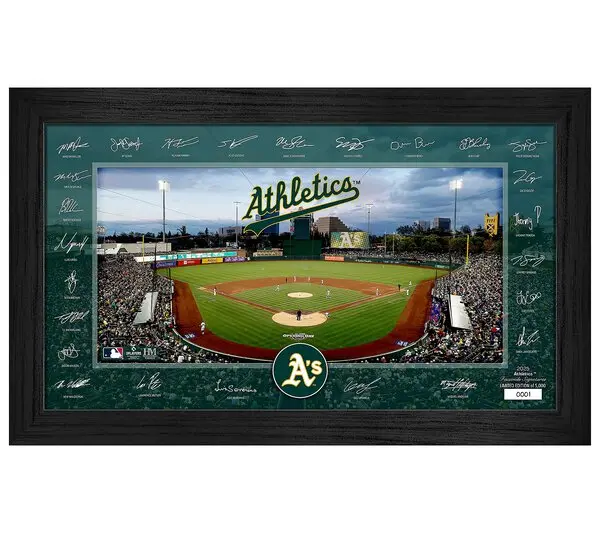 HIGHLAND MINT Oakland Athletics 2025 Signature Field Frame