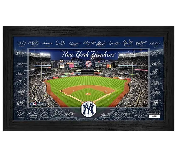 HIGHLAND MINT New York Yankees 2025 Signature F Ield Frame