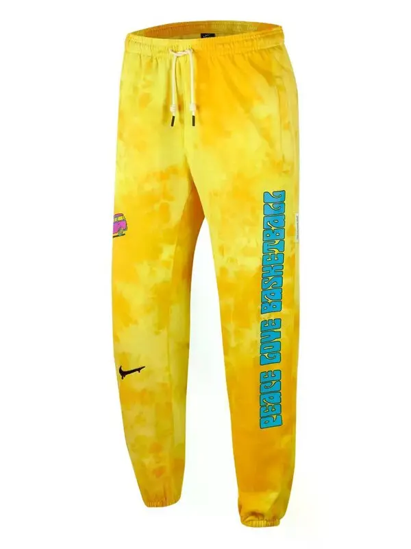 Nike Tie-dye Graphic-print Sweatpants