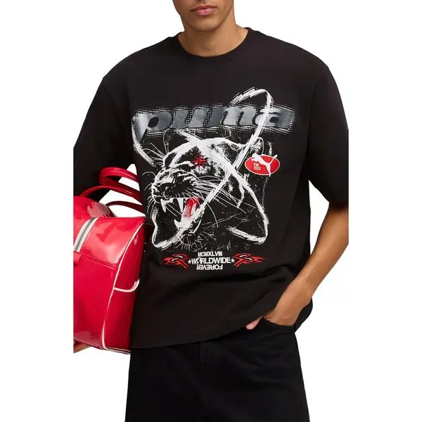 PUMA Tech-x Washed Cotton T-shirt