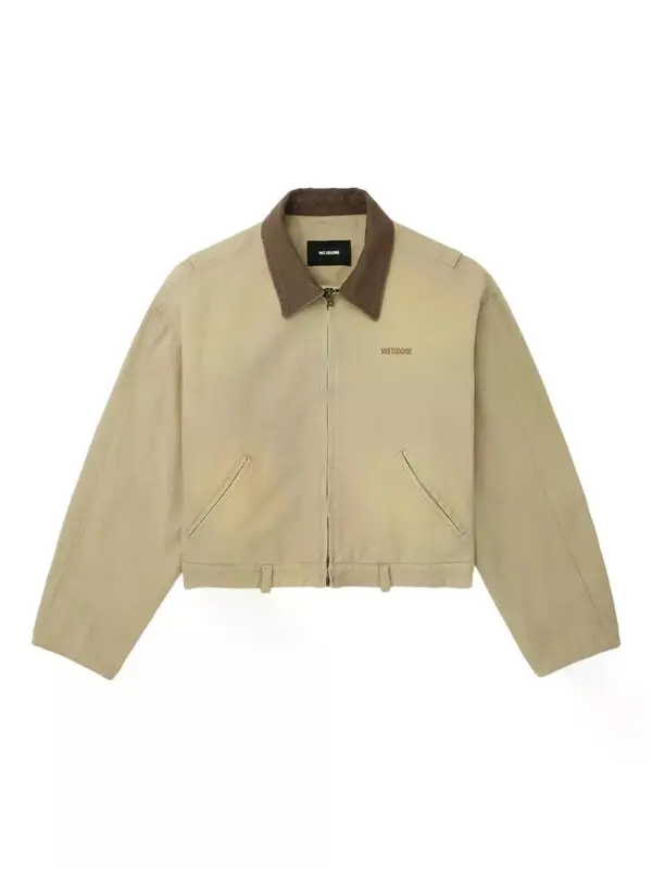 We11Done Cotton Cord-collar Jacket