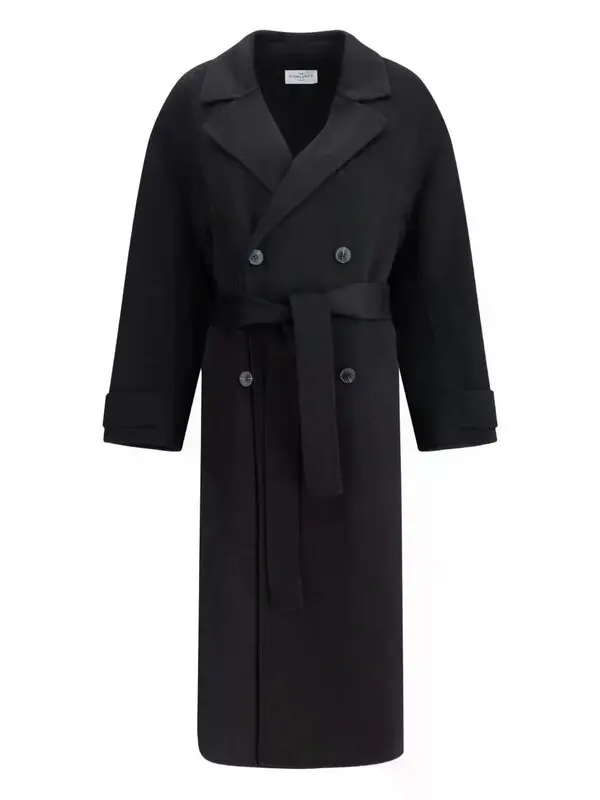 THE DYNAMIS STUDIO Belted Double-breasted Coat