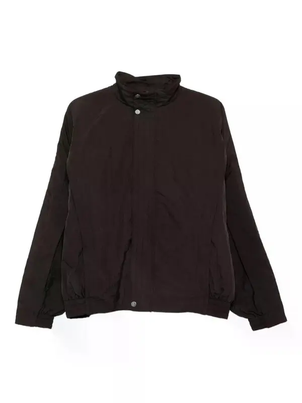 J.L-A.L High-neck Buttoned Jacket