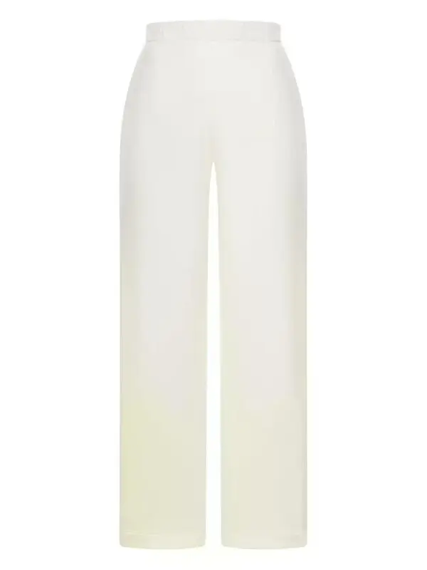 Max Mara Silk-cotton Trousers