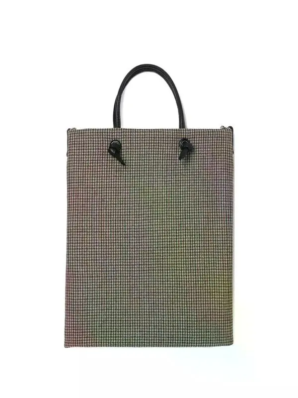 Toga Houndstooth Tote Bag