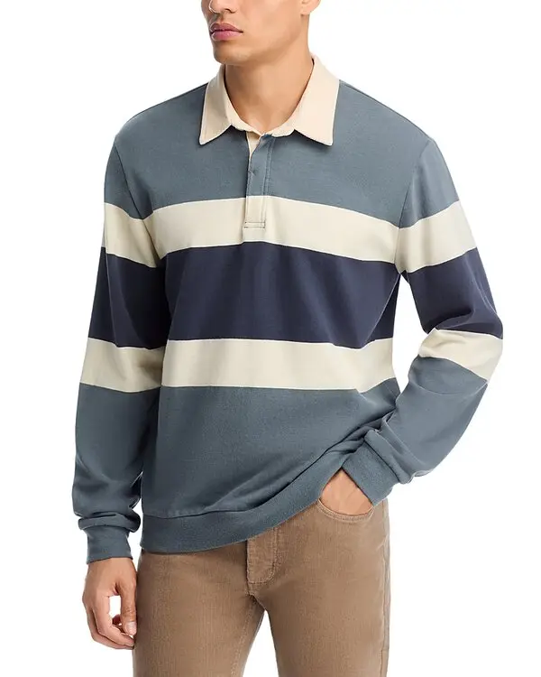Marine Layer Rugby Polo - Colorblock
