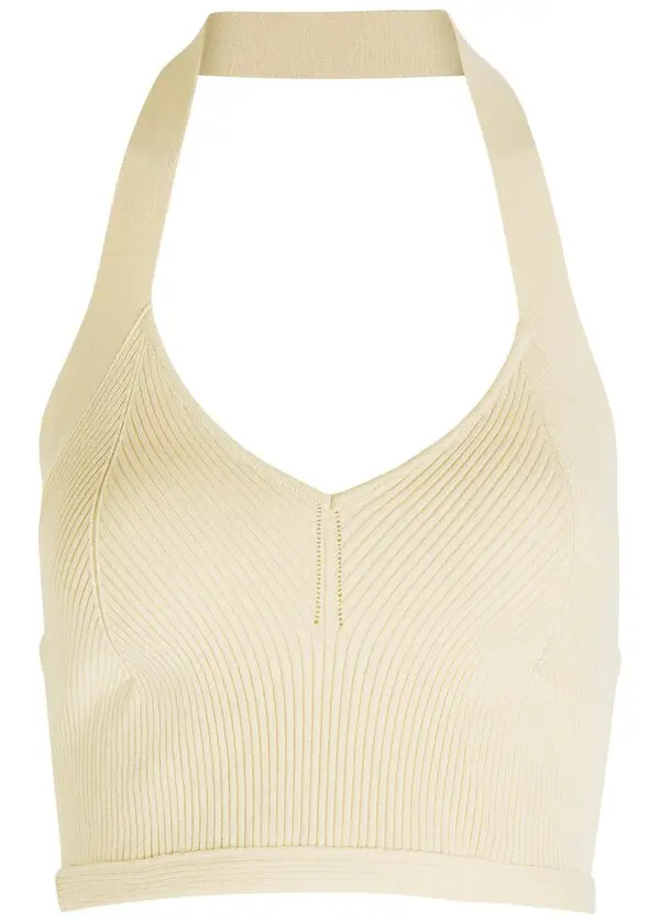 Wardrobe.NYC Ribbed Knit Crop Top