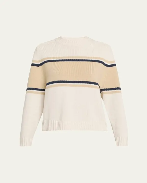 TWP Cashmere Sweater - Cream  Twine Multi