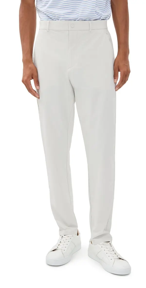 Ralph Lauren On Course Matte Stretch Nylon Pants - Stone Pebble