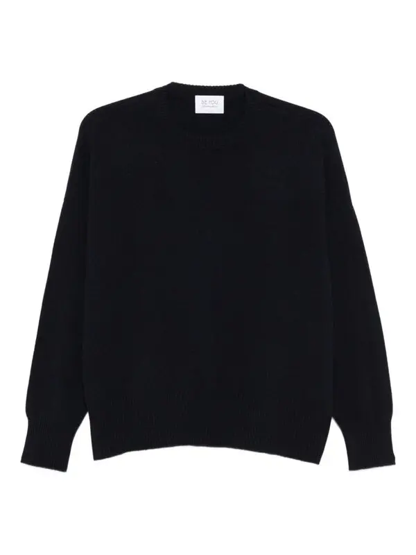 BE YOU Cashmere Crewneck Sweater
