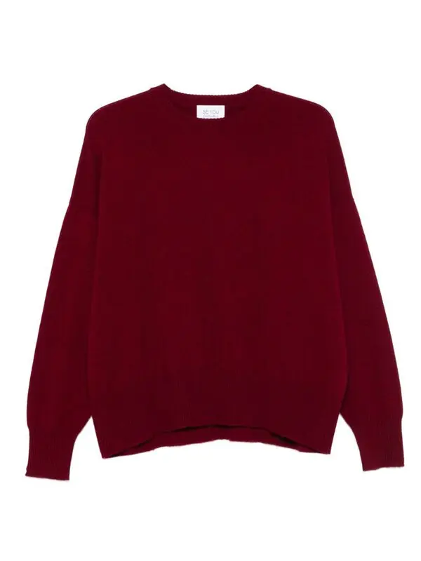 BE YOU Cashmere Crewneck Sweater