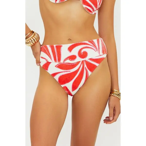 Beach Riot Highway High Waist Bikini Bottoms