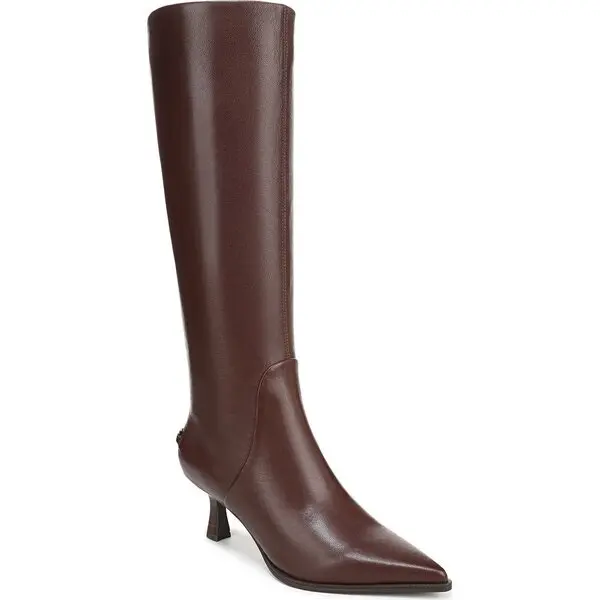 CIRCUS NY BY SAM EDELMAN Yulia Knee High Boots - Rich Pecan