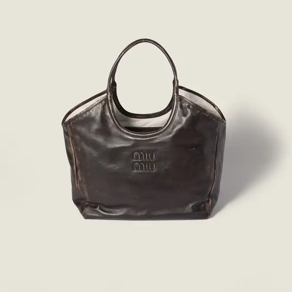 Miu Miu Ivy Leather Tote
