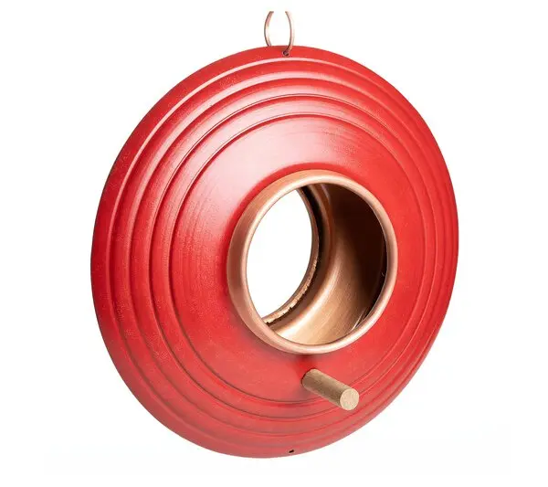GOOD DIRECTIONS Mojave Fly Thru Bird Feeder, C Opper Accents