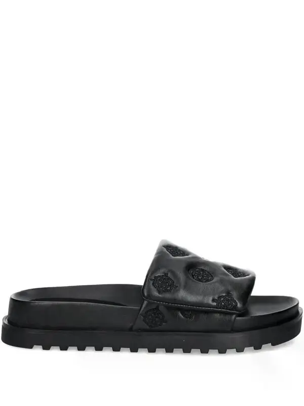 Guess Fabio Quilted Flat Sandals