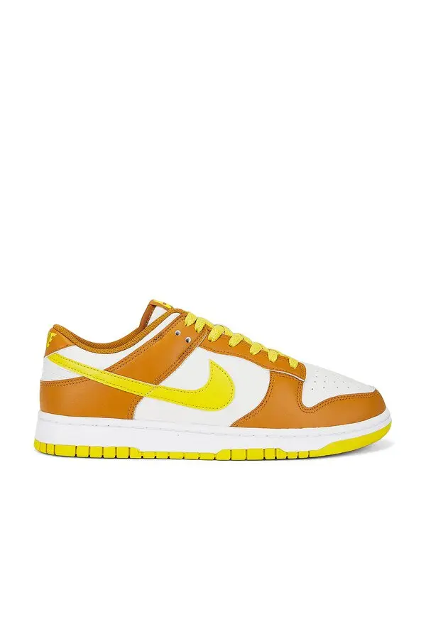Nike Dunk Low Retro - Summit White  Bright Citron  & Desert Oc