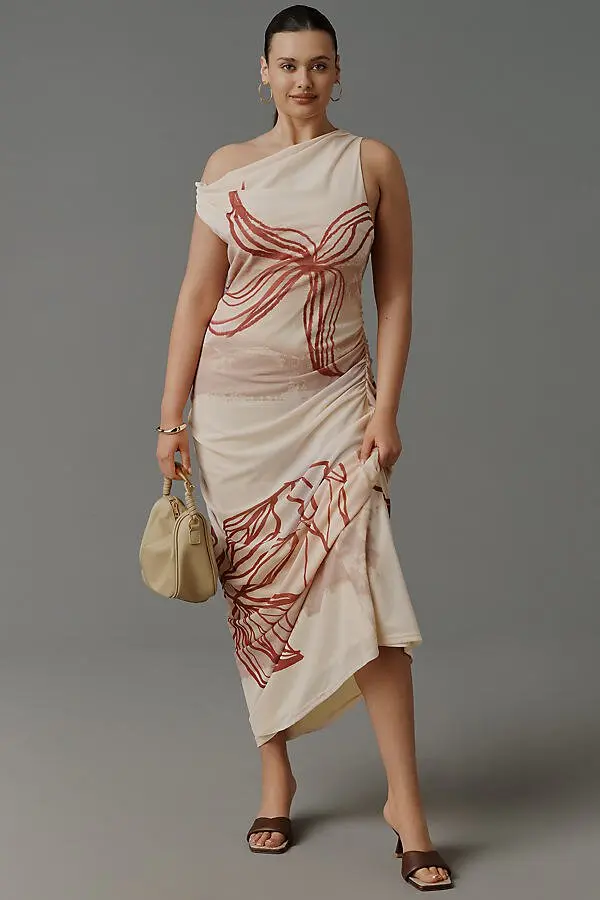 SOVERE / Lore Off-shoulder Slip Maxi Dress