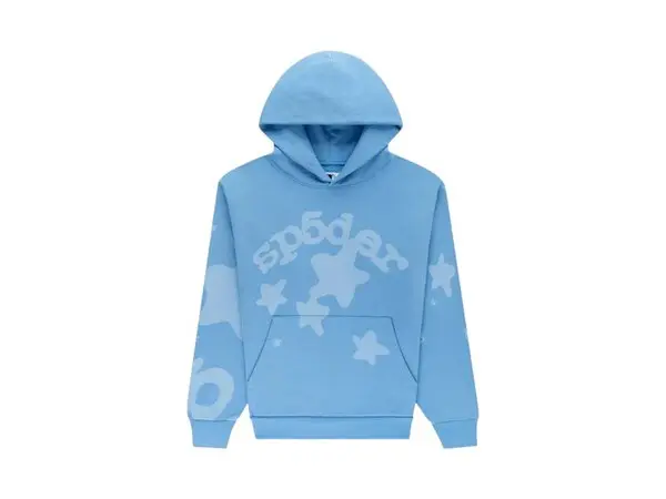 SP5DER Beluga V2 Hoodie - Dusty Blue