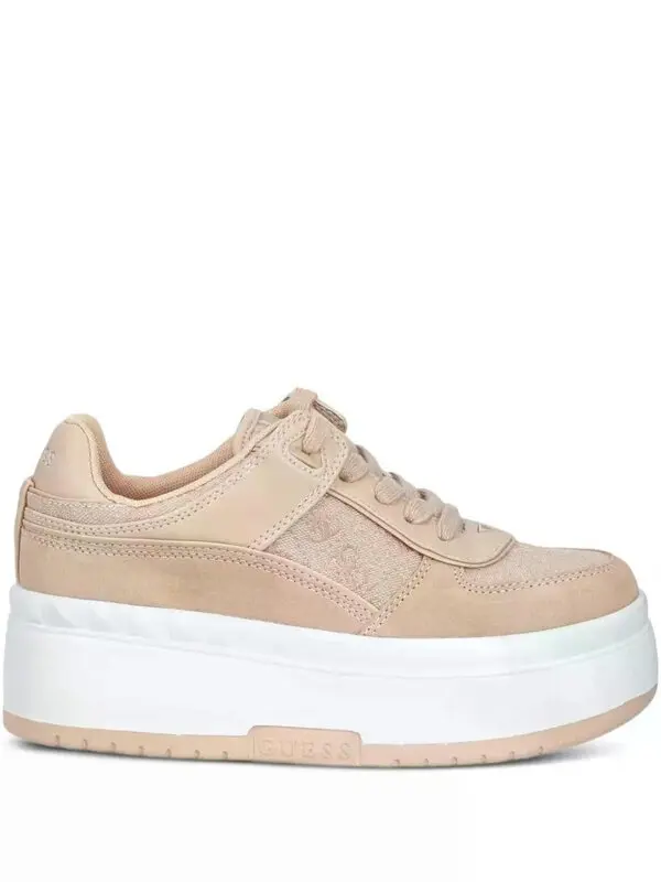 Guess 60mm Ridgee Platform Lace-up Sneakers