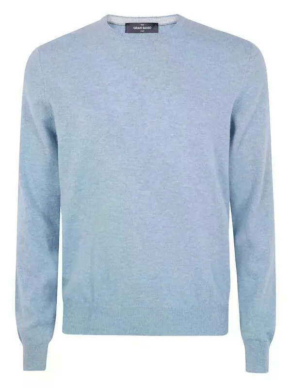 GRAN SASSO Crew-neck Sweater - Blue