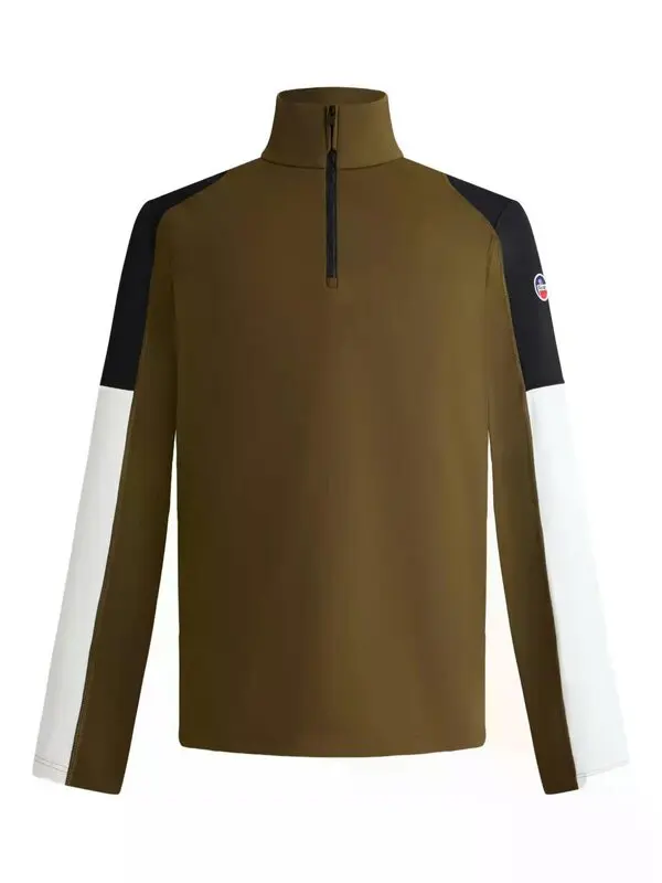 Fusalp Colourblock Half-zip Top