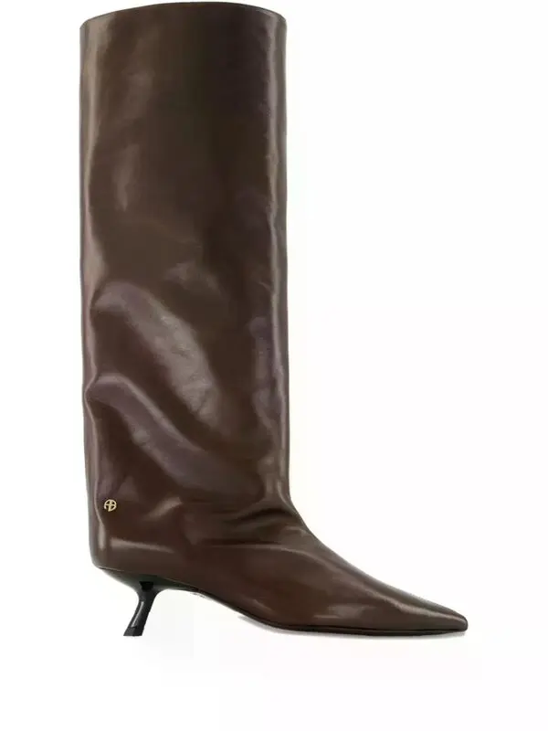 ANINE BING Tall Hilda Point-toe Boots