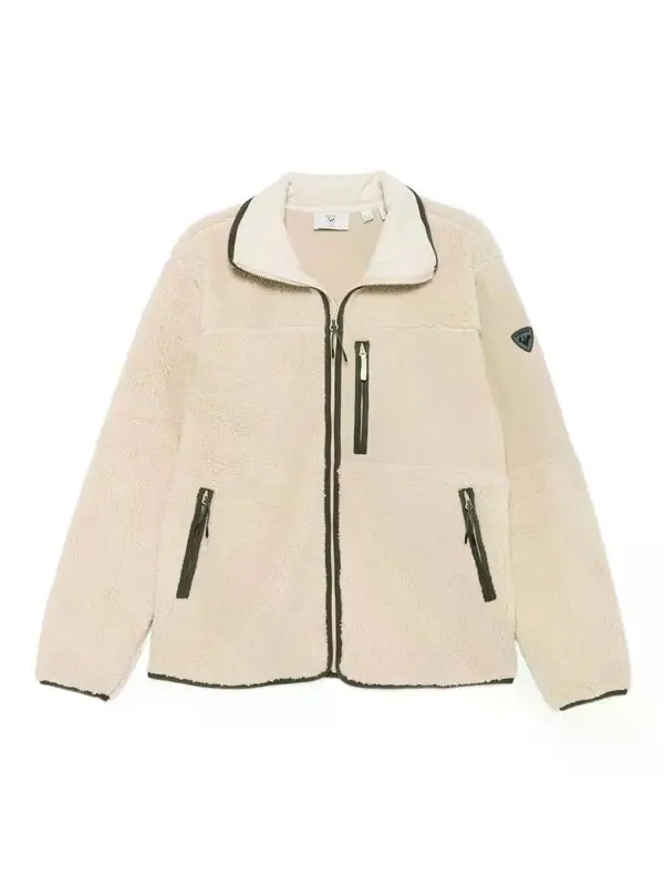Rossignol Alltrack Sherpa Panelled Zip Jacket - Neutrals