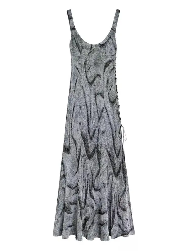 MARGHERITA MACCAPANI Swirl-print Dress