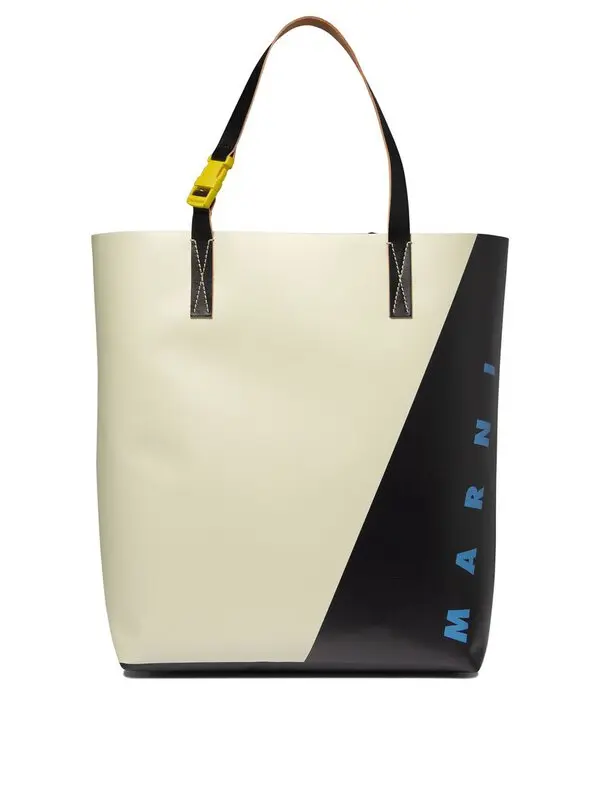 Marni Logo Printed Shopper Bag