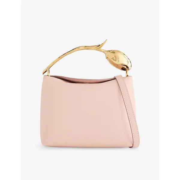 Erdem Bloom Mini Leather Top Handle Bag