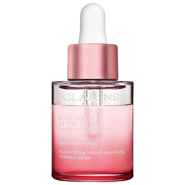Clarins Multi-active Brightening Glow Serum With Vitamin C + Aha