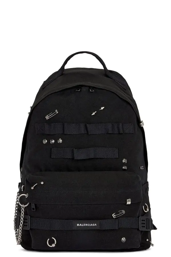 Balenciaga Army Backpack - Black