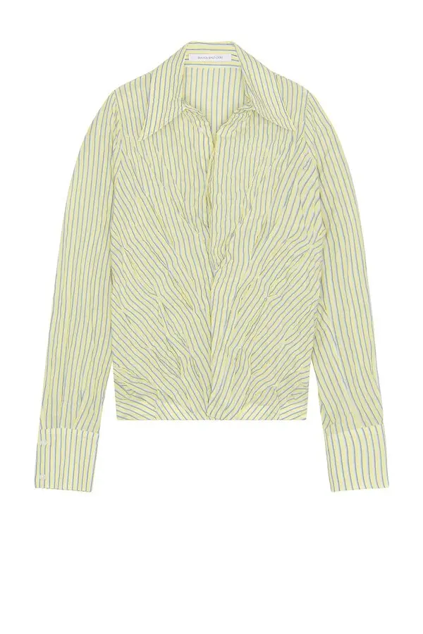 BIANCA SAUNDERS Westmore Land Shirt In Yellow