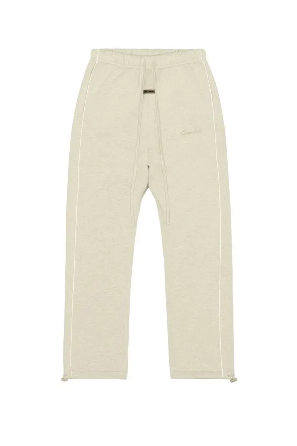 Fear Of God Relaxed Fleece Sweatpant With Piping In Grey